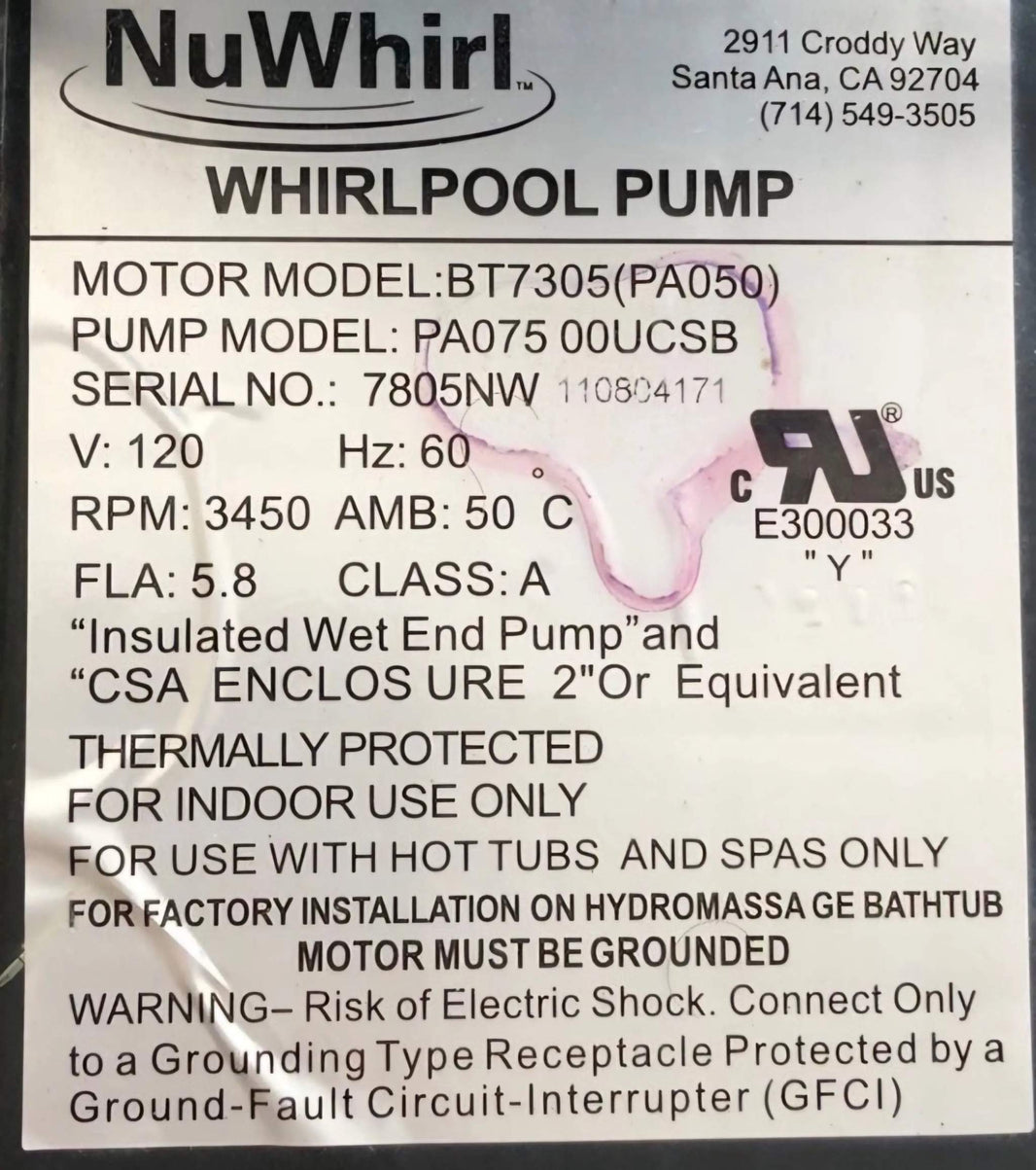 Walk In Tub Parts and Pumps - Shop Replacement & Repair – Whirly Bros